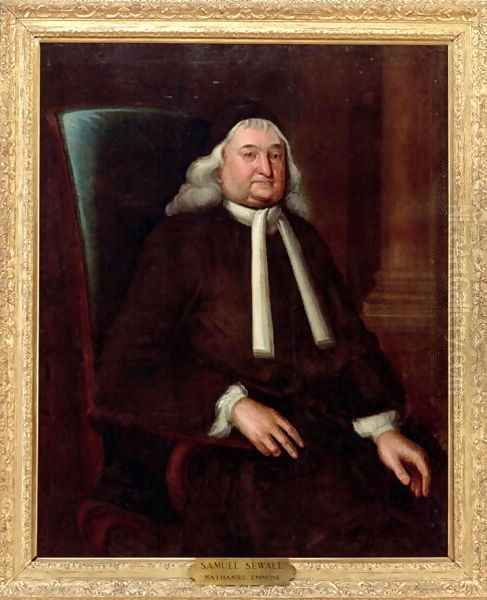 Samuel Sewall oil painting reproduction by Nathaniel Emmons ...