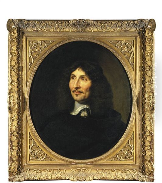 Portrait (jean Baptiste Colbert?) oil painting reproduction by Philippe ...