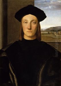 Guidobaldo da Montefeltro 1506 oil painting reproduction by Raphael ...