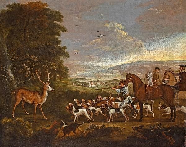 Deer Hunting Painting