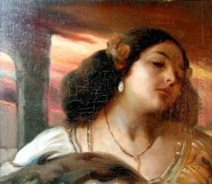 Herodiada oil painting reproduction by Franciszek Zmurko ...