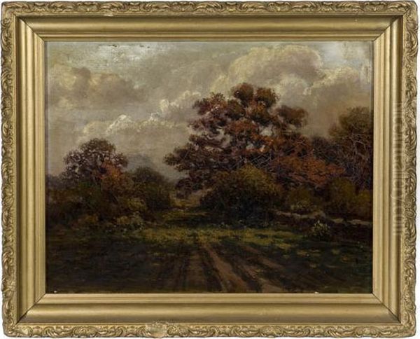 Dark Forest Landscape oil painting reproduction by Elizabeth Foote ...