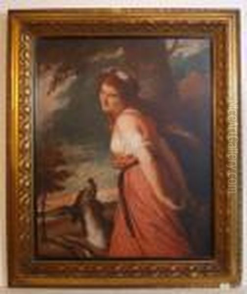 Lady Emma Hamilton oil painting reproduction by Sir Joshua Reynolds ...
