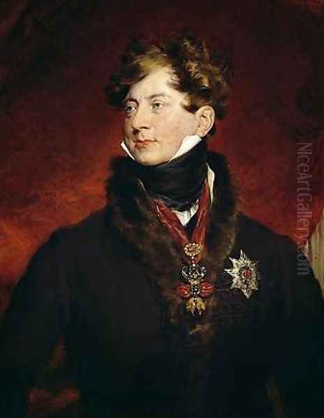 George IV 1762-1830 oil painting reproduction by Sir Thomas Lawrence ...