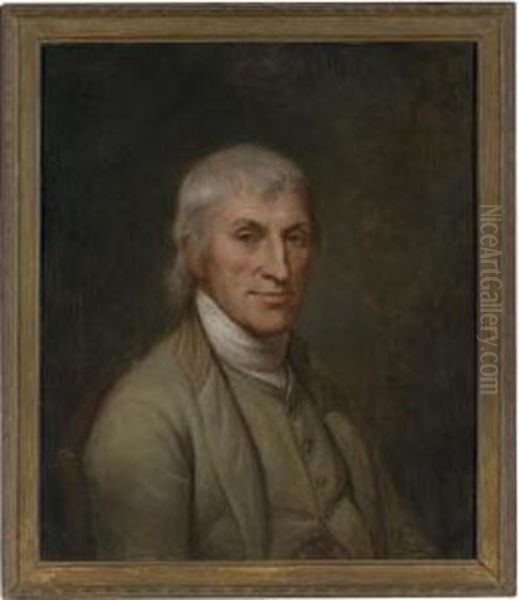 Richard Moore oil painting reproduction by Charles Willson Peale ...