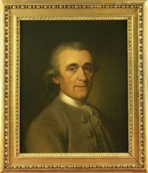 Portrait Of Dr. William Hunter oil painting reproduction by Jean ...