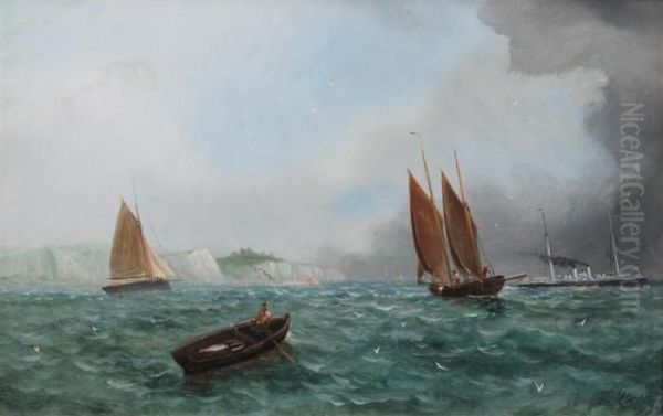 White Cliffs Of Dover oil painting reproduction by William Adolphu ...