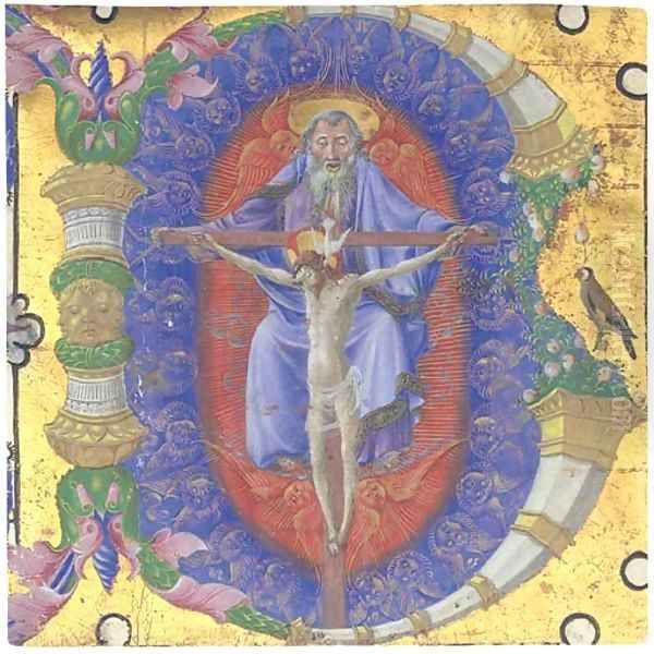 Trinity oil painting reproduction by Anonymous Artist - NiceArtGallery.com