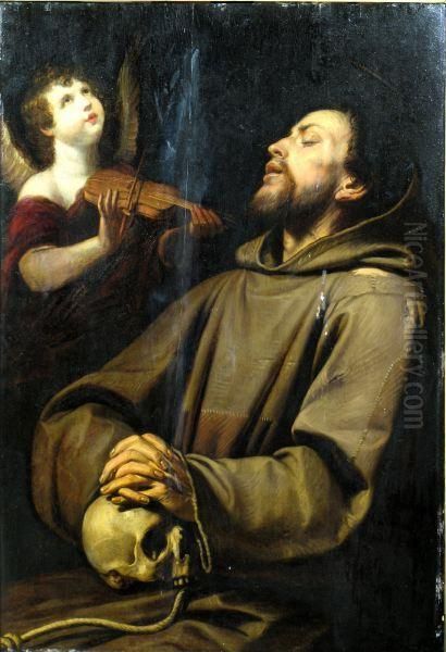 Extasis De San Francisco oil painting reproduction by Sir Anthony Van ...