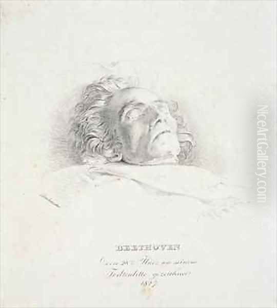Beethoven Deathbed