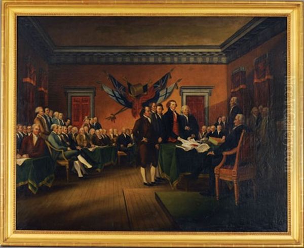 The Signing Of The Declaration Of Independence oil painting ...