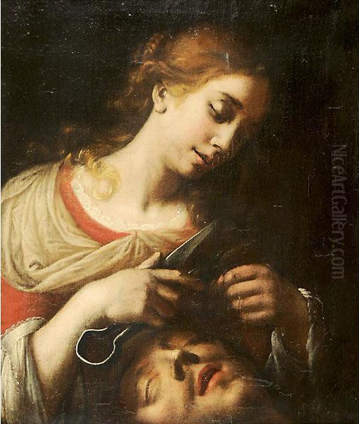 Dalila E Sansone oil painting reproduction by Mario Balassi ...