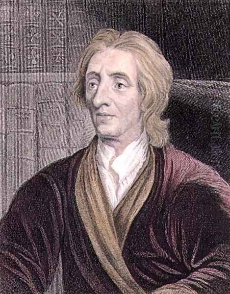 Portrait of John Locke 1632-1704 oil painting reproduction by Sir ...