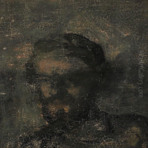Draft For A Portrait Of Henry Madsen oil painting reproduction by ...