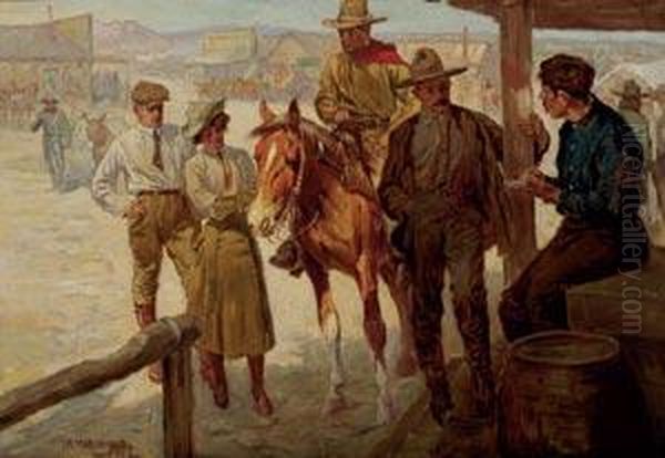 Marchand oil painting reproduction by John Norval Marchand ...