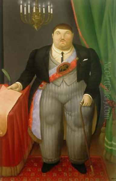 Fernando Botero Presidential Family
