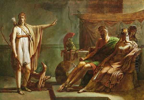 Phaedra and Hippolytus oil painting reproduction by Baron Pierre ...