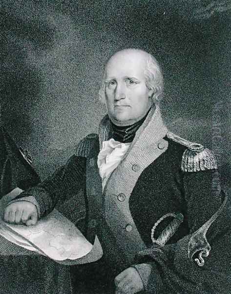 George Rogers Clark 1752-1818 oil painting reproduction by John Wesley ...