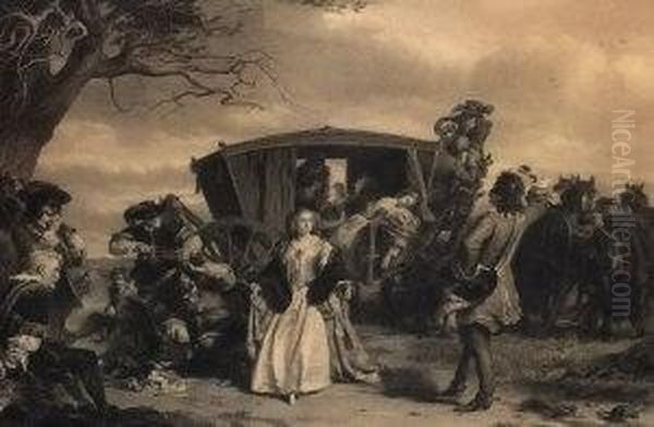 Claude Duval oil painting reproduction by Lumb Stocks - NiceArtGallery.com