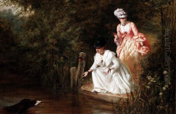 Love's Messenger oil painting reproduction by Edward Sherard Kennedy ...