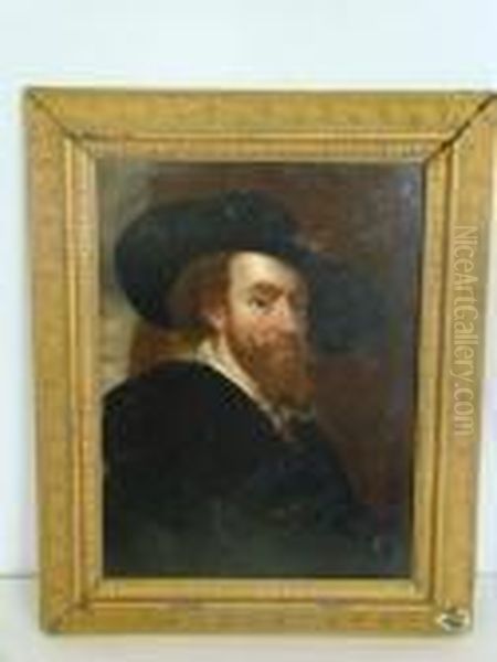 Self Portrait Of Peter Paul Rubens oil painting reproduction by Peter ...