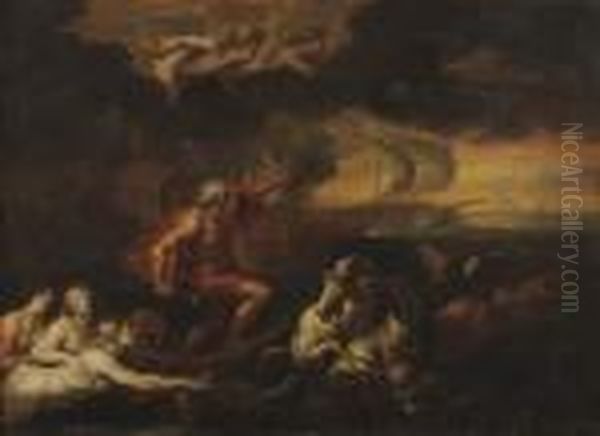 Le Triomphe De Neptune oil painting reproduction by Peter Paul Rubens ...