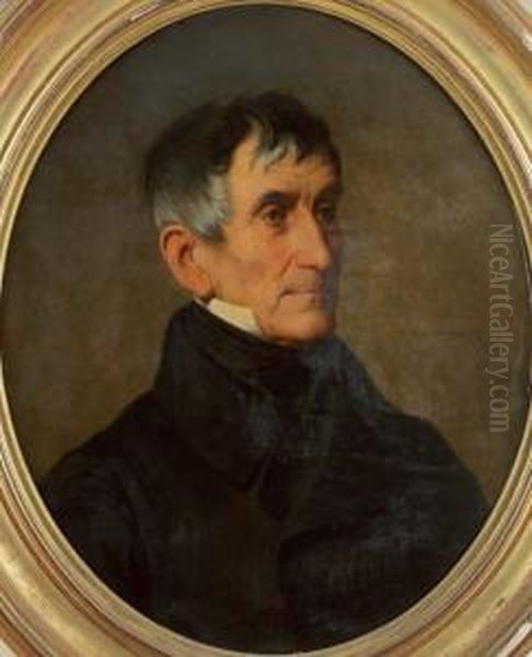 Portrait Presume De Benjamin Delessert oil painting reproduction by ...