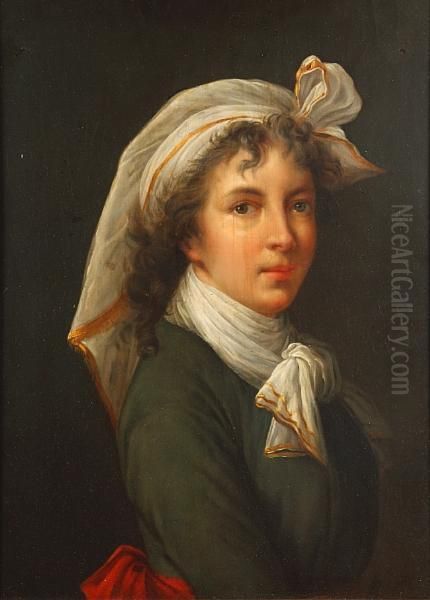 Elisabeth Vigee Lebrun Self Portrait In A Straw Hat