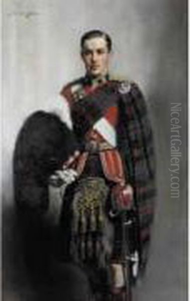 Portrait Du Captain Sinclair G. Traill oil painting reproduction by ...