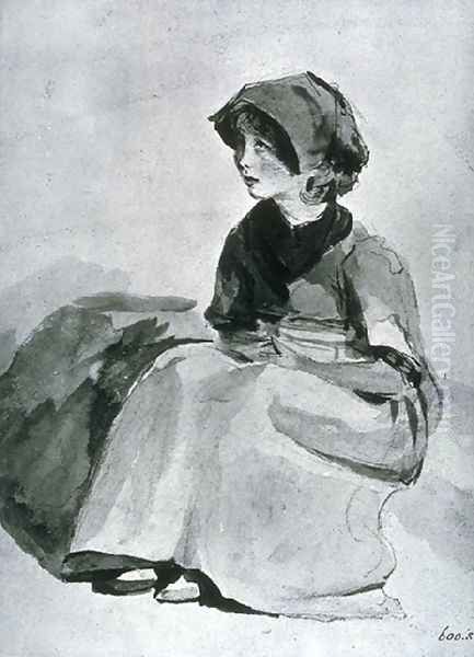 A Suffolk Child oil painting reproduction by John Constable ...