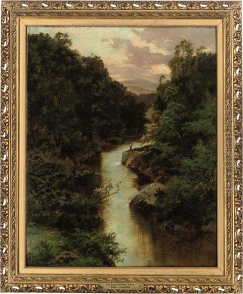 The Pass At Killiecrankie oil painting reproduction by Edgar Longstaffe ...