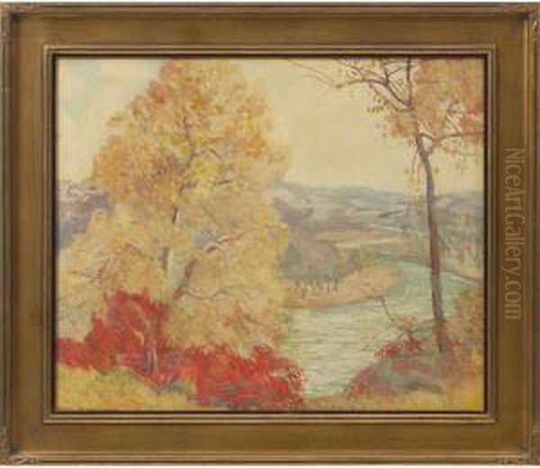 Ozarks oil painting reproduction by Carl Rudolph Krafft ...