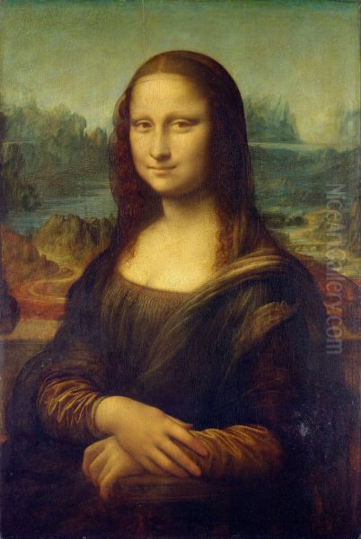 The Mona Lisa oil painting reproduction by Leonardo Da Vinci ...