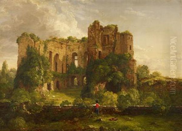 Part Of The Ruins Of Kenilworth Castle oil painting reproduction by ...