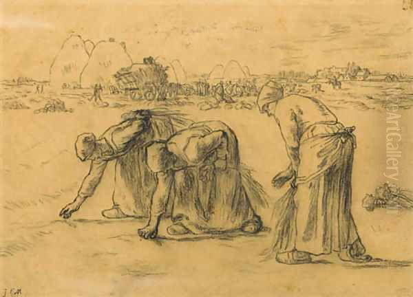 Jean Francois Millet The Gleaners