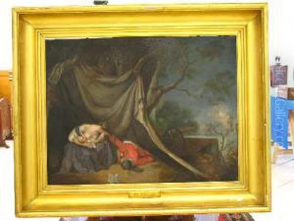 The Dead Soldier oil painting reproduction by Joseph Wrightson McIntyre ...