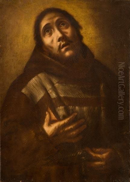 San Francesco In Estasi oil painting reproduction by Francesco del ...