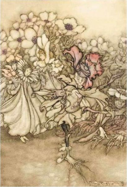 Arthur Rackham Flowers
