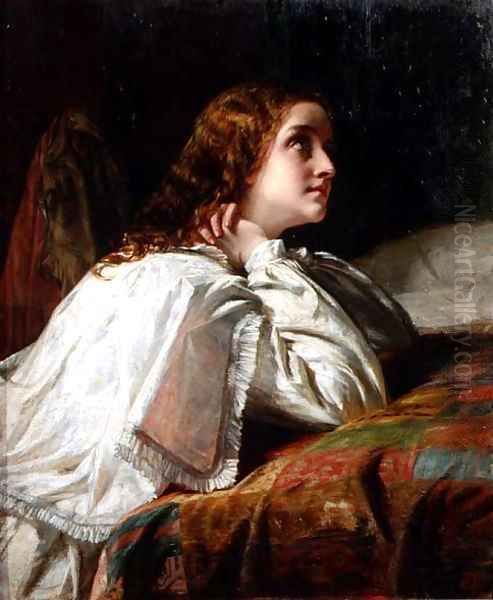 Supplication oil painting reproduction by Alfred Elmore ...