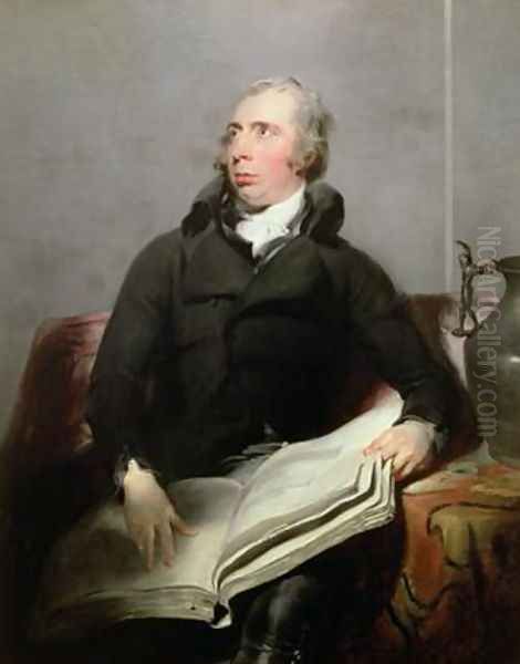 Portrait of Richard Payne Knight 1750-1824 oil painting reproduction by ...