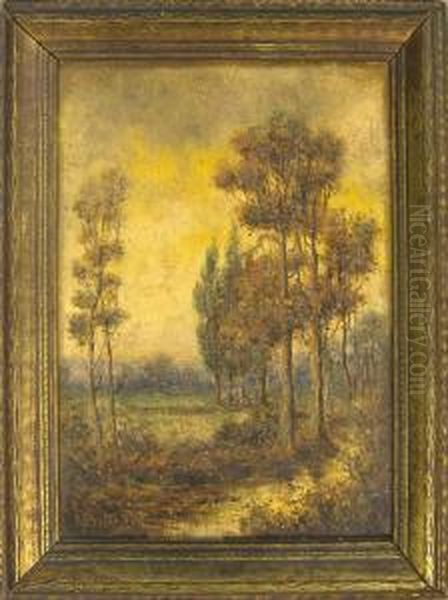 Landscape oil painting reproduction by Edward Pritchard ...