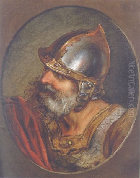 Roman Soldier Painting
