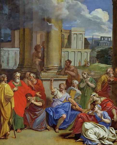 The Prophet Agabus Predicting St. Paul's Suffering in Jerusalem oil ...