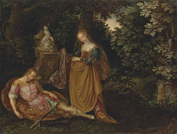 Pyramus And Thisbe Painting