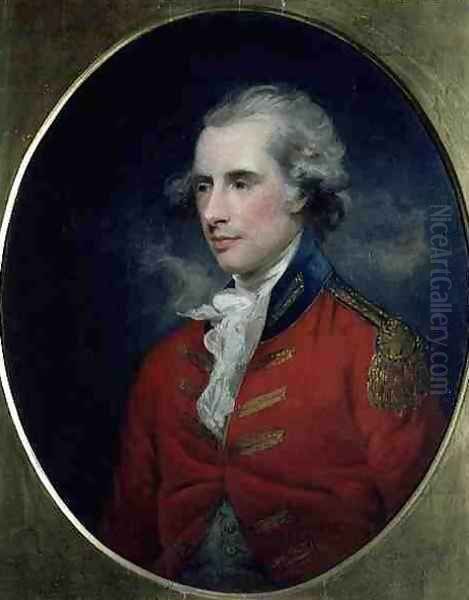 Portrait of Hugo Meynell oil painting reproduction by John Hoppner ...