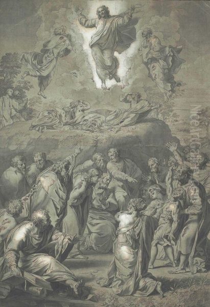 Raphael Transfiguration Drawing
