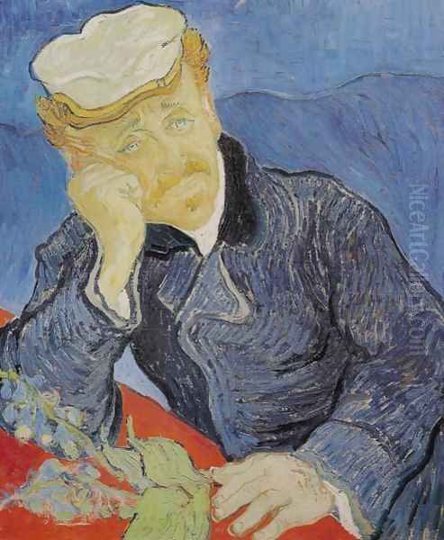 Dr. Paul Gachet oil painting reproduction by Vincent Van Gogh ...