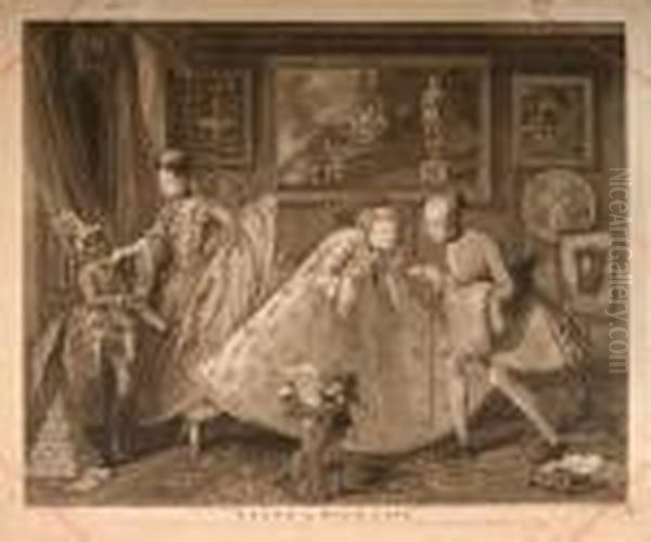 Taste In High Life oil painting reproduction by William Hogarth ...