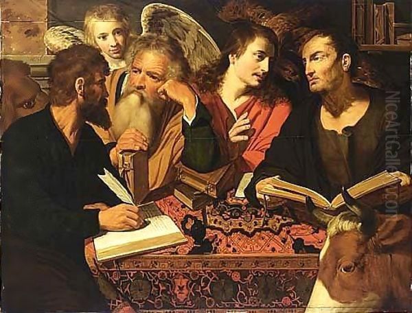 The Four Evangelists oil painting reproduction by Artus Wolffort ...