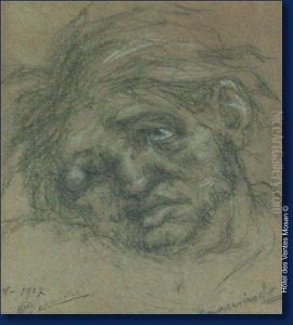 Quasimodo oil painting reproduction by Luc Lafnet - NiceArtGallery.com